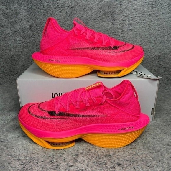 Nike | Shoes | Nike Air Zoom Alphafly 2 Next Hyper Pink Orange Size 8 ...
